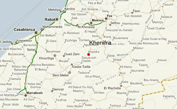 Présentation de Khenifra – Coeur Maroc